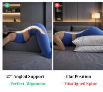 Zyra Sweet Spot Pillow Positioning Wedge Pillow For Couples Zyra Us